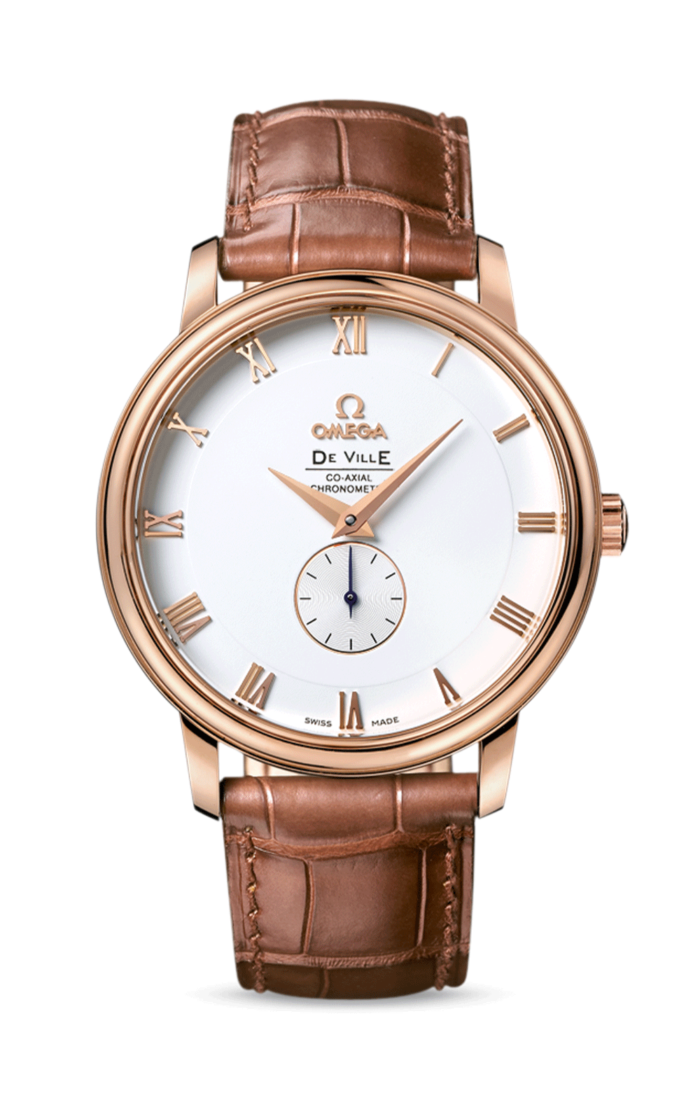 Omega De Ville Prestige Small Seconds 39mm 18K Gold - Astral