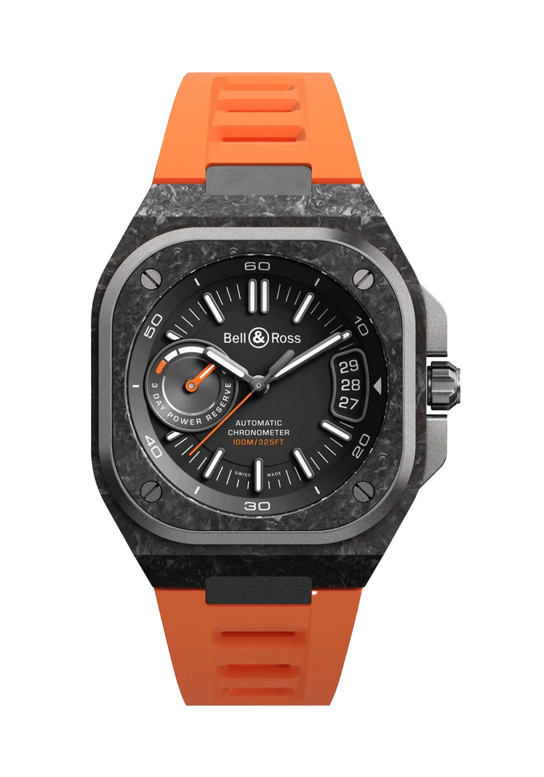 Bell&Ross BR-X5 Carbon Orange - Astral Watches & Jewelry