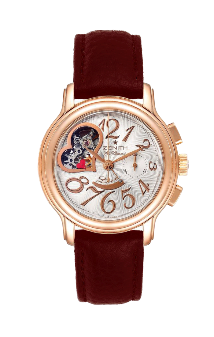 Zenith Star El Primero Open Heart 18K Rose Gold Chronograph - Astral