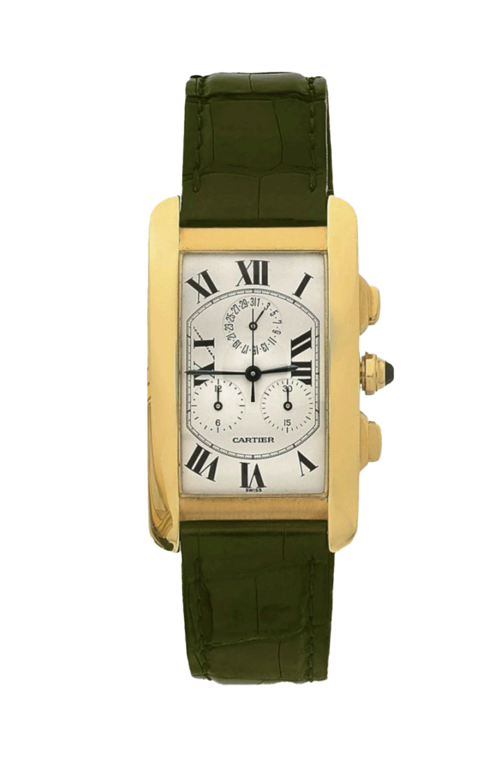 Cartier Tank Americaine Chrono 18K Gold - Astral