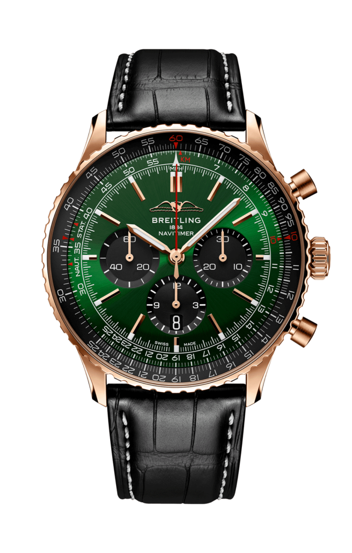 Breitling Navitimer B01 Chronograph 46 18K Gold - Astral Watches & Jewelry